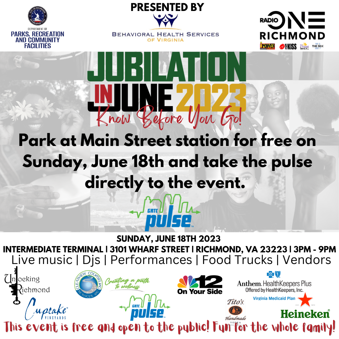 Know Before You Go! Park And Ride Tips For 'Jubilation in June'